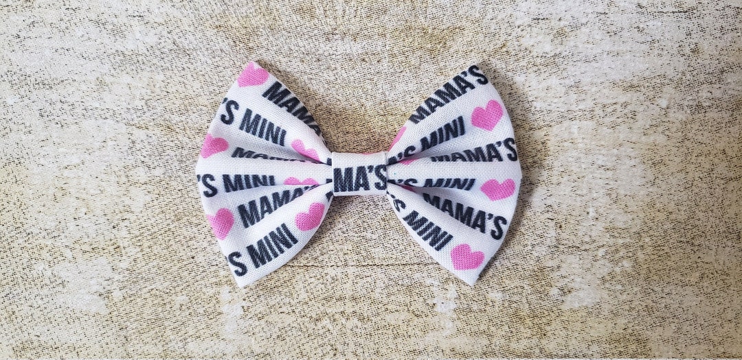 Mamas Mini Hair Bow | Mamas Mini Bow | Mamas Girl Bow | Mamas Girl Hair ...