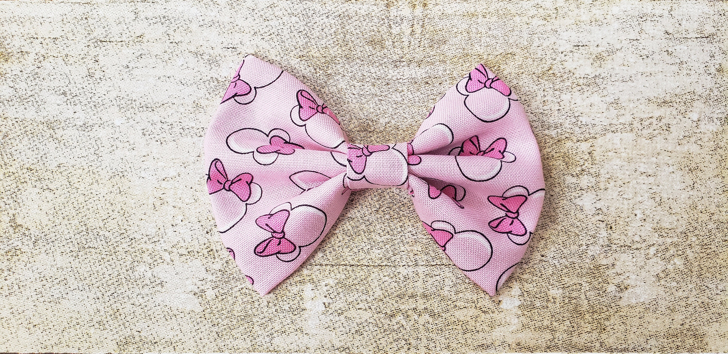 Minnie Mouse Bow Minnie Mouse Hair Bow Minnie Hair Bow - Etsy
