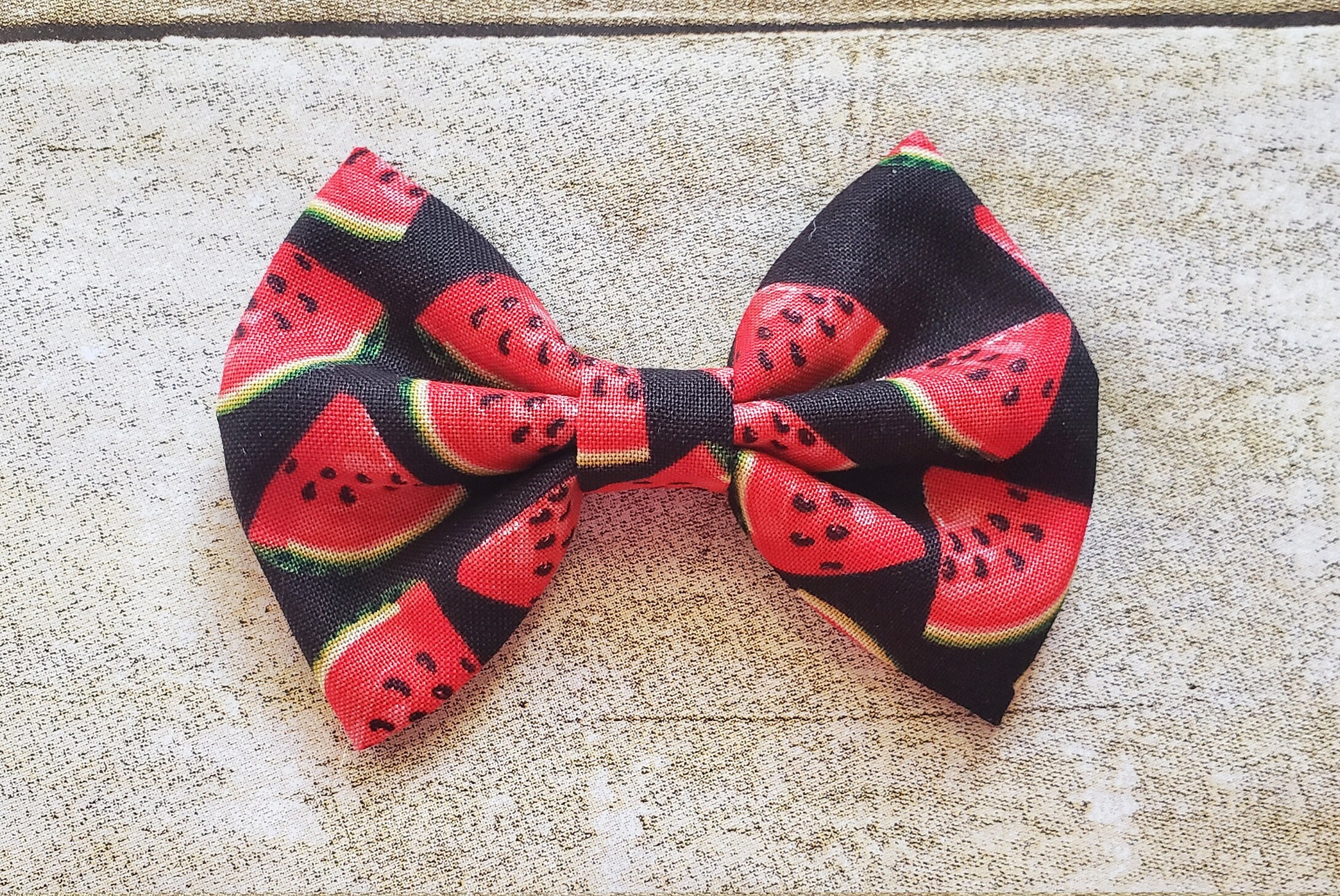 Watermelon Hair Bow | Watermelon Bows | Watermelon Seeds Bow ...