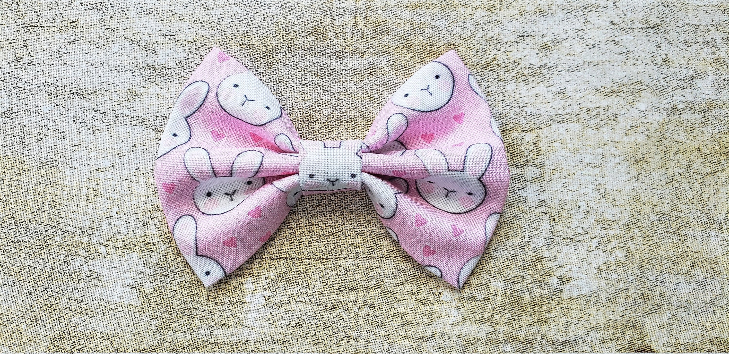 Bunny Bows Bunny Hair Bow Easter Hair Bow Easter Bows - Etsy