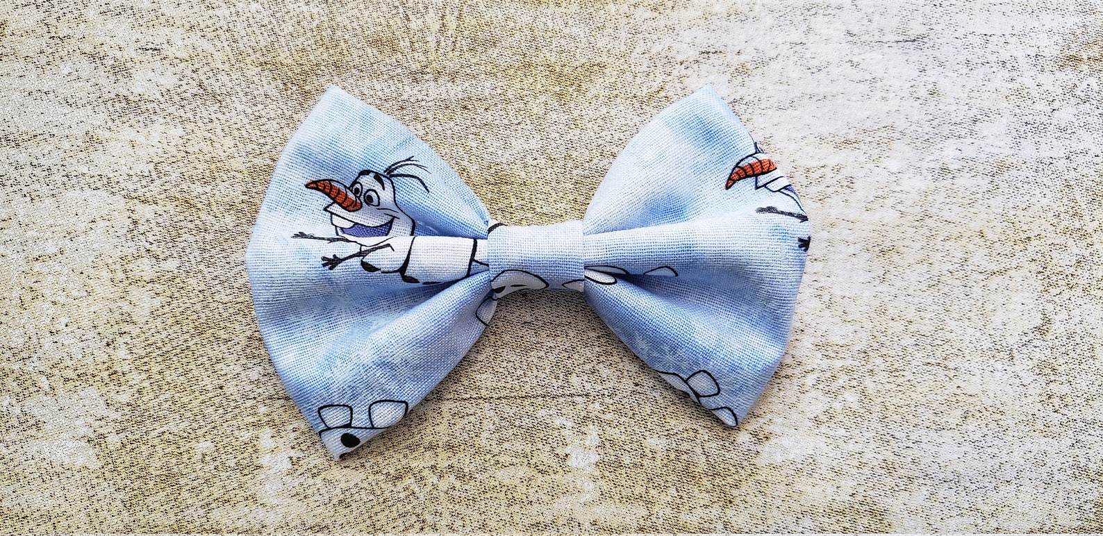 Frozen Hair Bow Frozen Bow Olaf Hair Bow Olaf Bow - Etsy