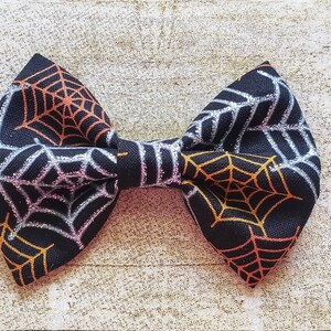 Spider Web Hair Bow | Witch Hair Bow | Witch Hat Hair Bow | Spider Web ...
