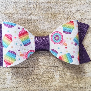 Pop It Hair Bow | Pop It Bows | Pop It Hair Clip | Kids Pop It Bow ...