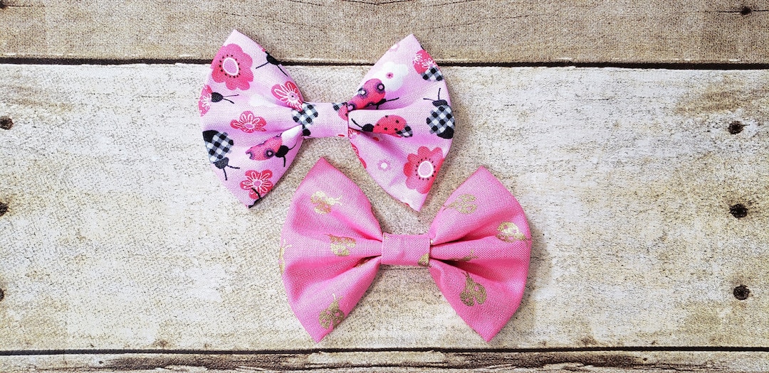 Ladybug Hair Bow | Ladybug Bow | Ladybug Hair Clip | Ladybug Headband ...