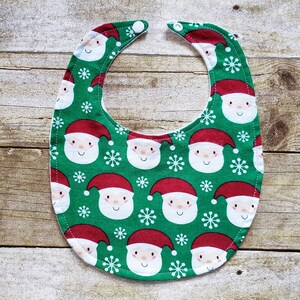 Christmas Baby Bibs | Christmas Bibs | Baby's First Christmas Bib ...