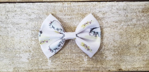Eeyore Hair Bow Eeyore Bow Eeyore Hair Clip Eeyore Baby | Etsy