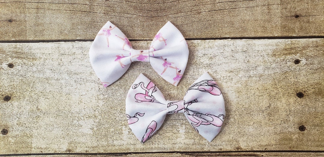 Ballerina Hair Bow | Ballerina Bow | Ballet Hair Bow | Ballet Bow ...