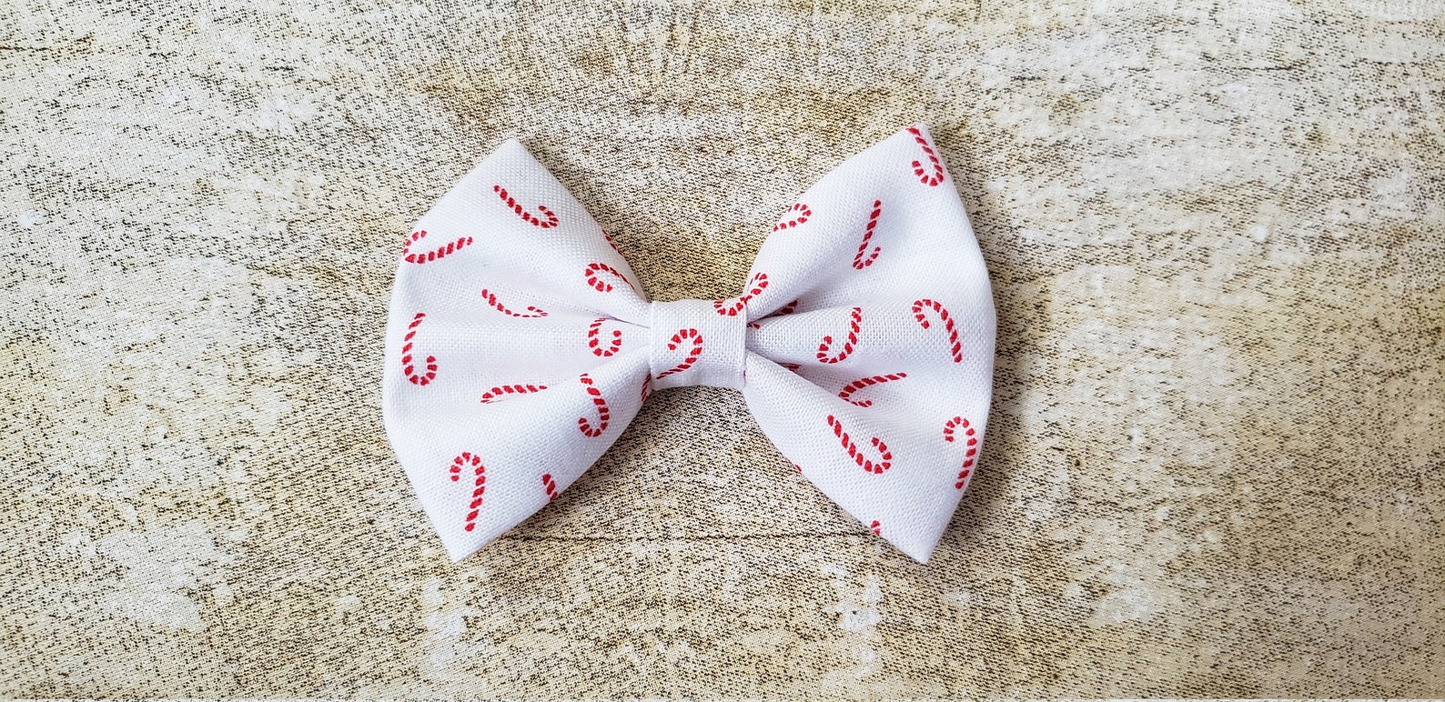 Candy Cane Hair Bow Candy Cane Bows Candy Cane Hair Clip - Etsy