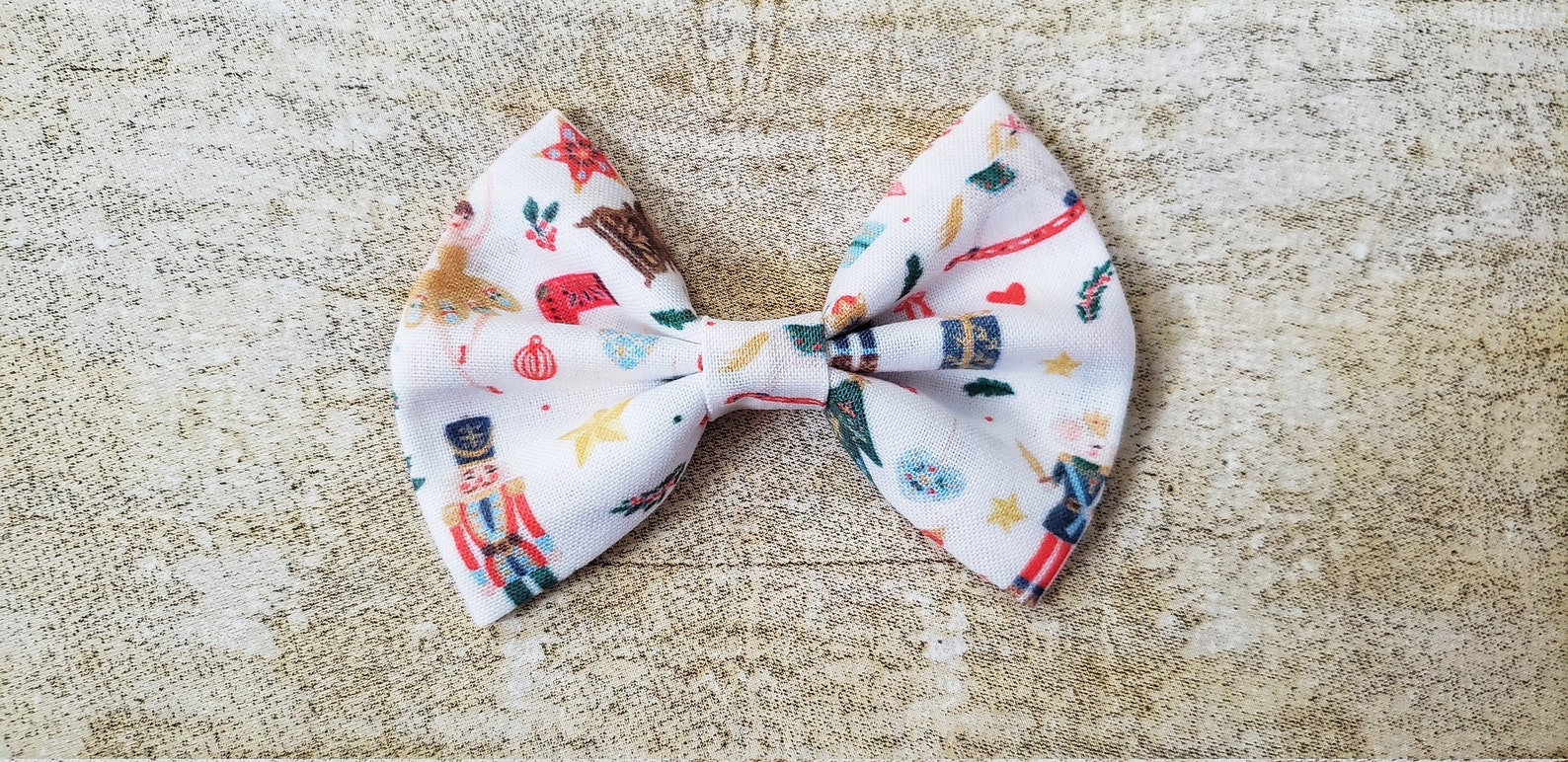 Nutcracker Hair Bow Nutcracker Hair Clip Nutcracker Bow - Etsy