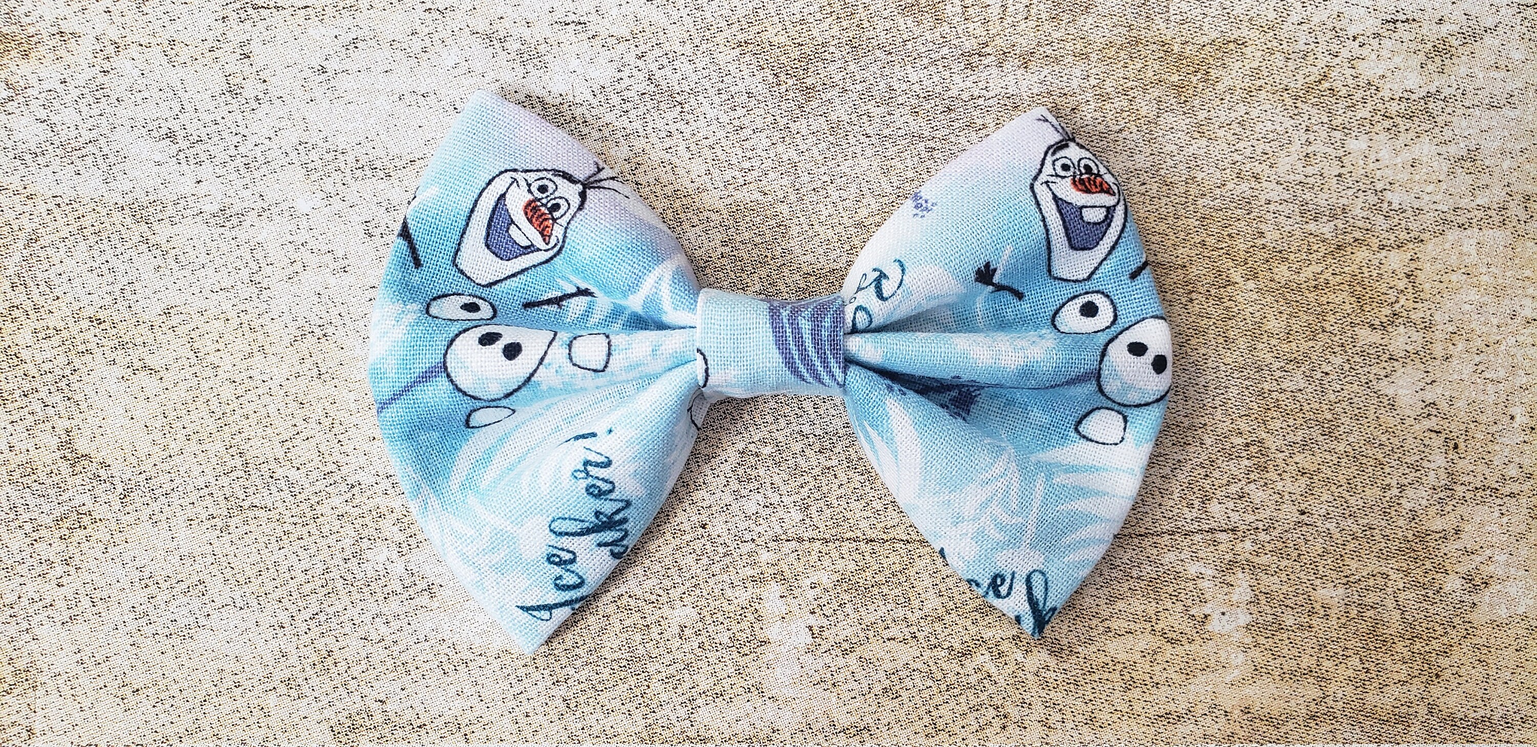 Olaf Hair Bow Elsa Hair Bow Frozen Hair Bows Frozen Hair - Etsy