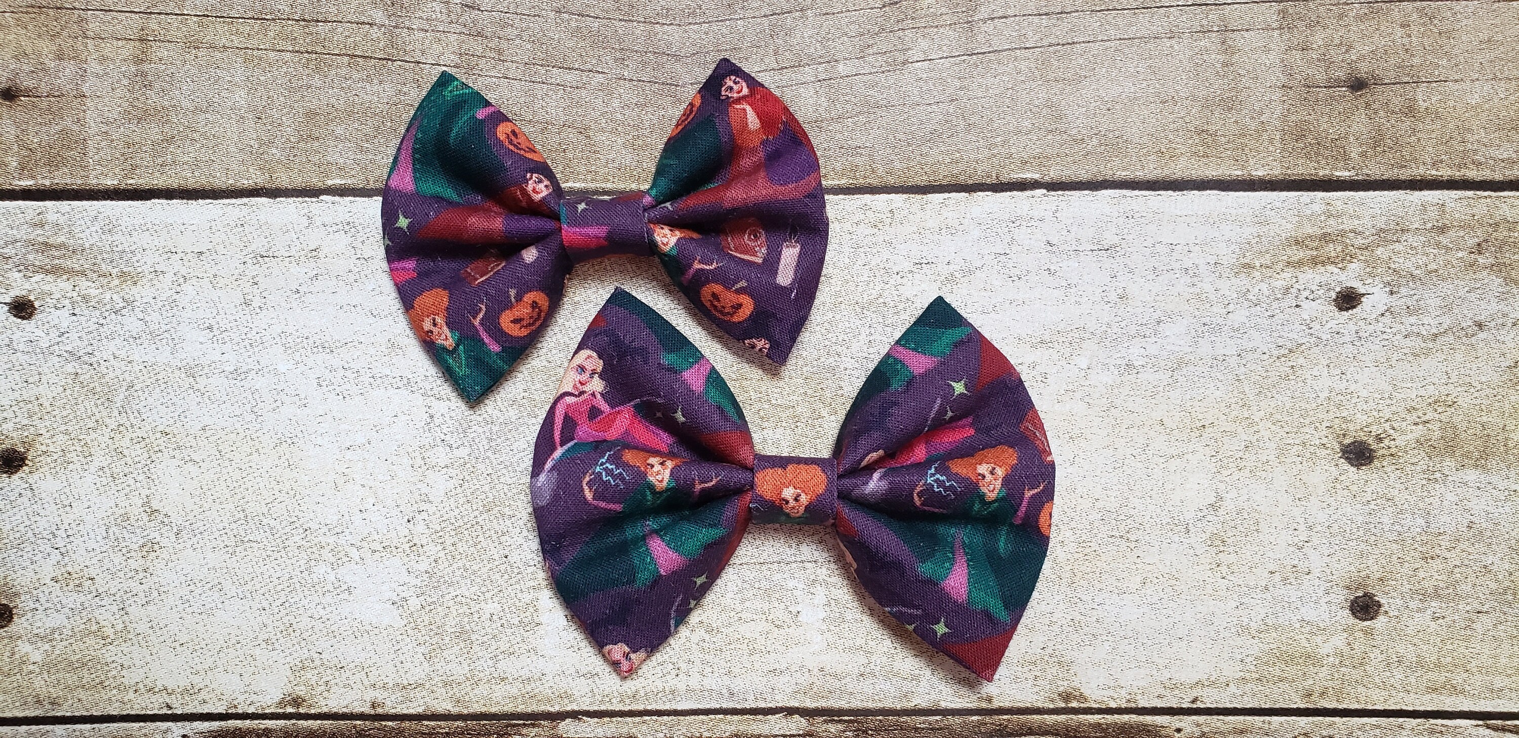 Hocus Pocus Hair Bow Hocus Pocus Bow Hocus Pocus Hair Clip - Etsy
