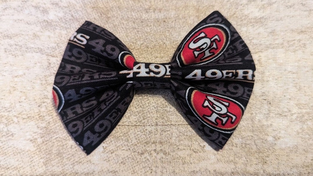 49ers Hair Bow | 49ers Bow | 49ers Football Bow | San Francisco 49ers ...