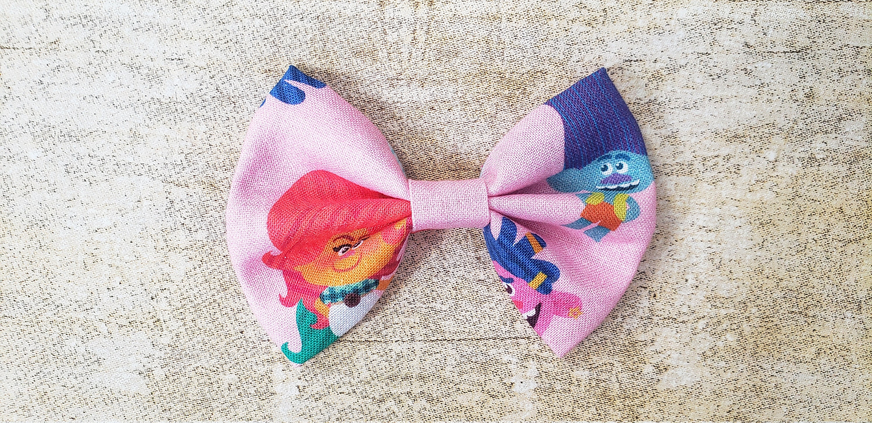 Trolls Hair Bow Trolls Hair Bow Clip Trolls Bow Trolls - Etsy