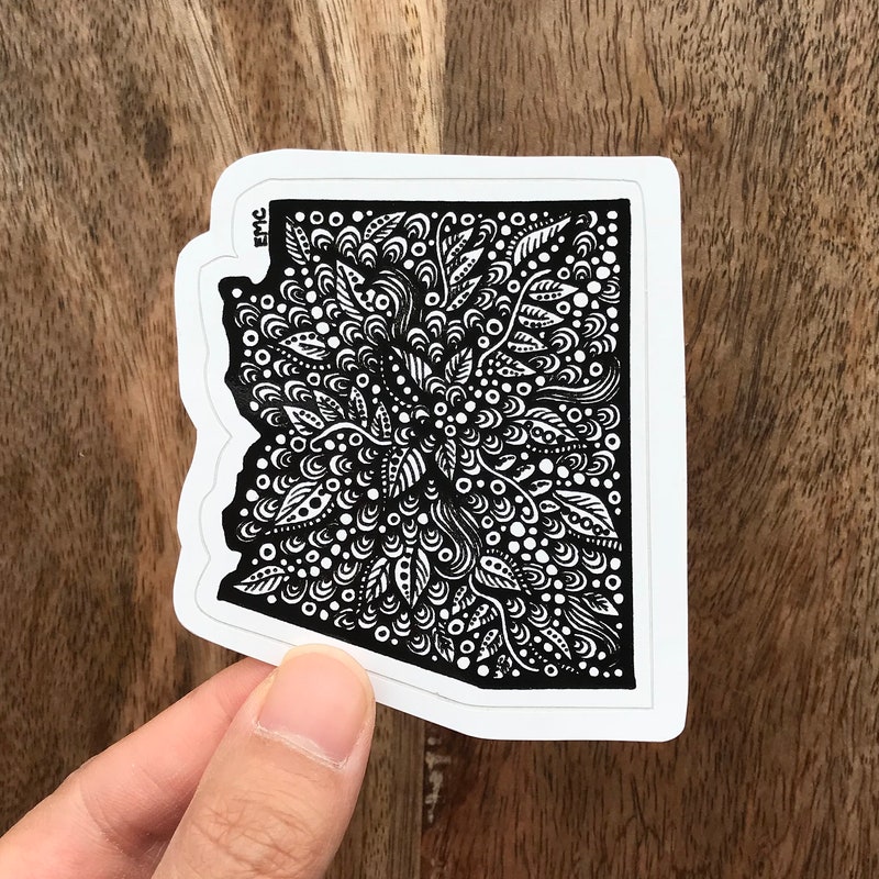 Shape of Arizona - Etsy