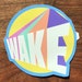 Wakeboarding Sticker, Wakeboarder Sticker, Wake Surfing Sticker, Wake ...