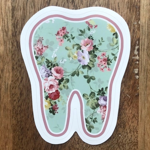 Electronics & Accessories Laptop Retro Flower Tooth Flower WATERPROOF ...