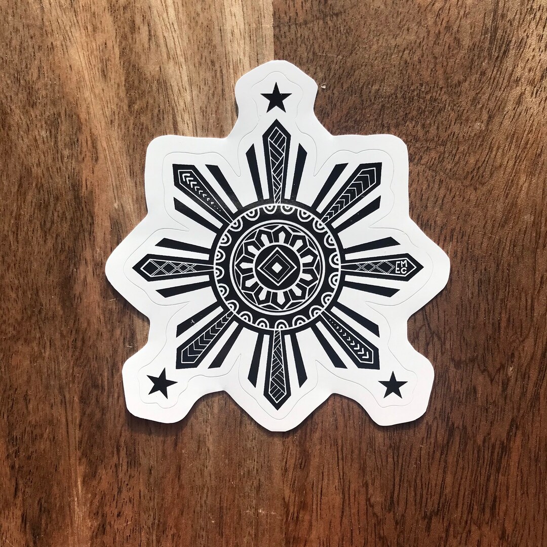 Philippines Sticker, Philippines Decal, Tribal Tattoo Art, Filipino Art ...