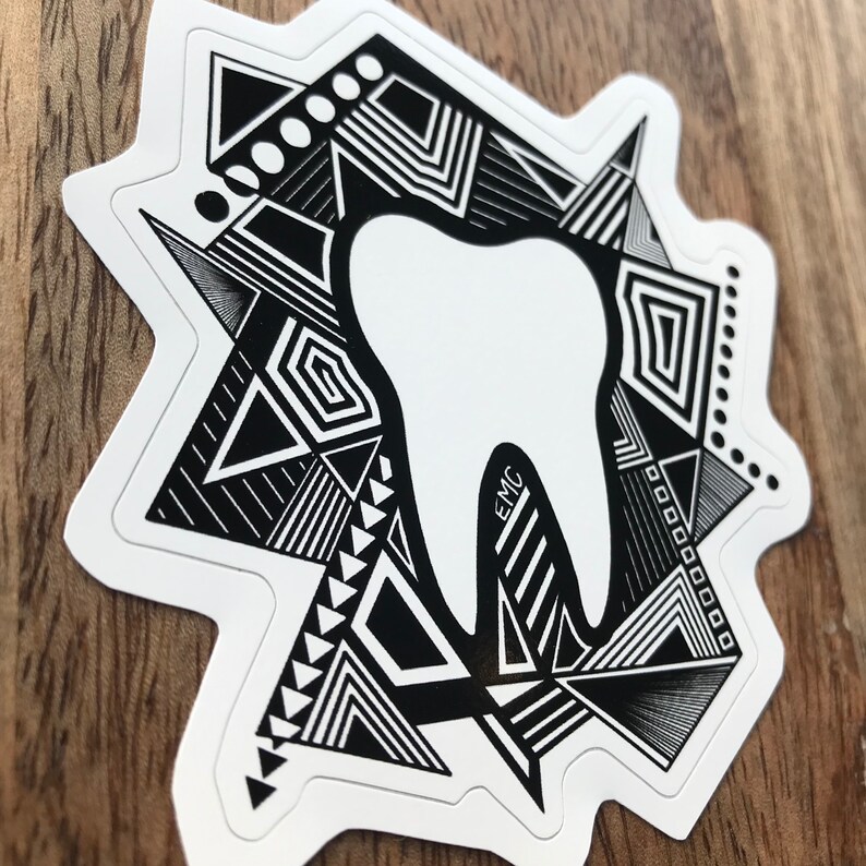 Tooth Sticker Dental Hygienist Sticker RDH Sticker RDA | Etsy