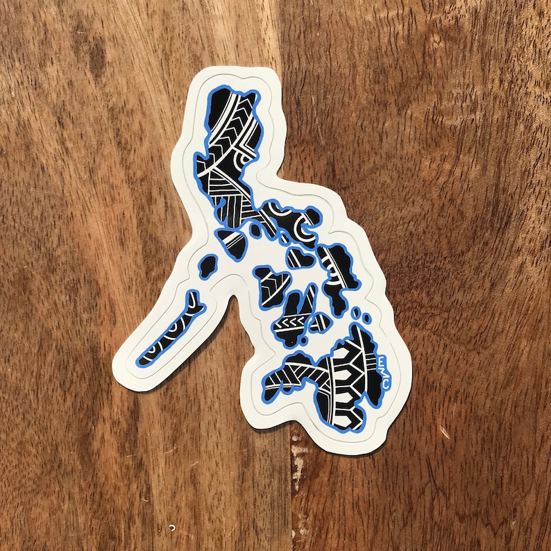 Philippines Tribal Sticker, Philippines Sticker, Philippine Islands ...