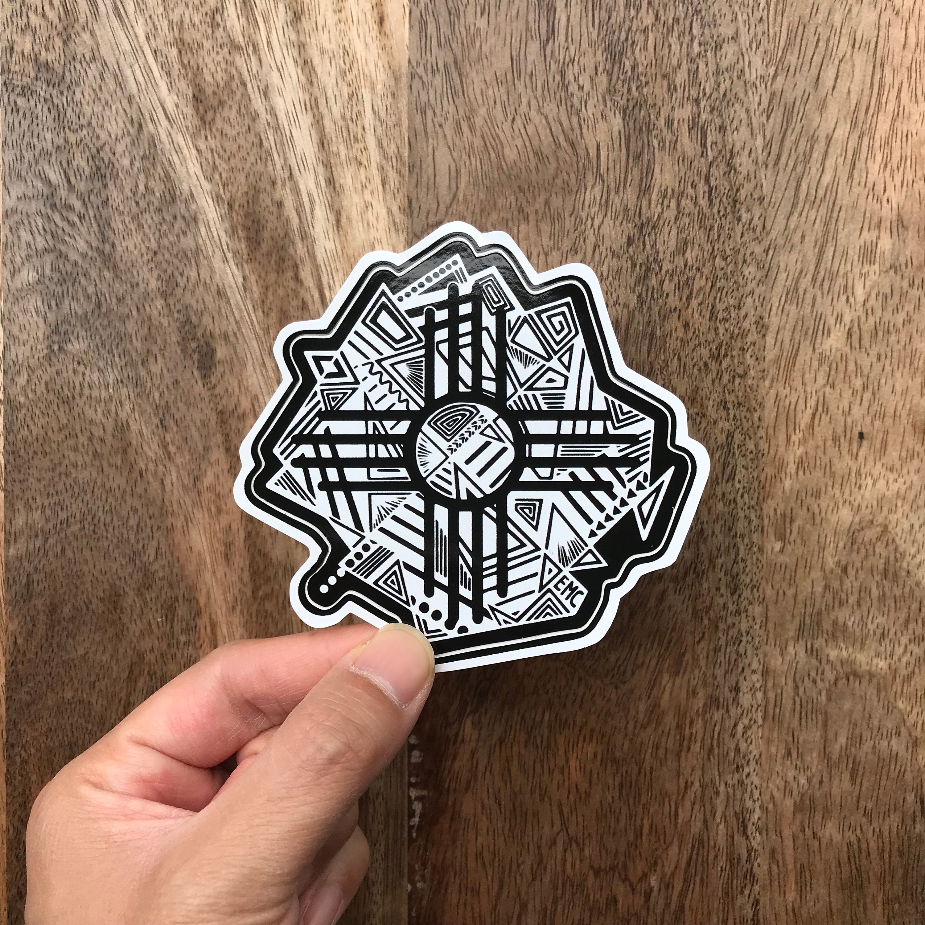 Zia Sticker New Mexico Zia Decal Car Window Decal New - Etsy