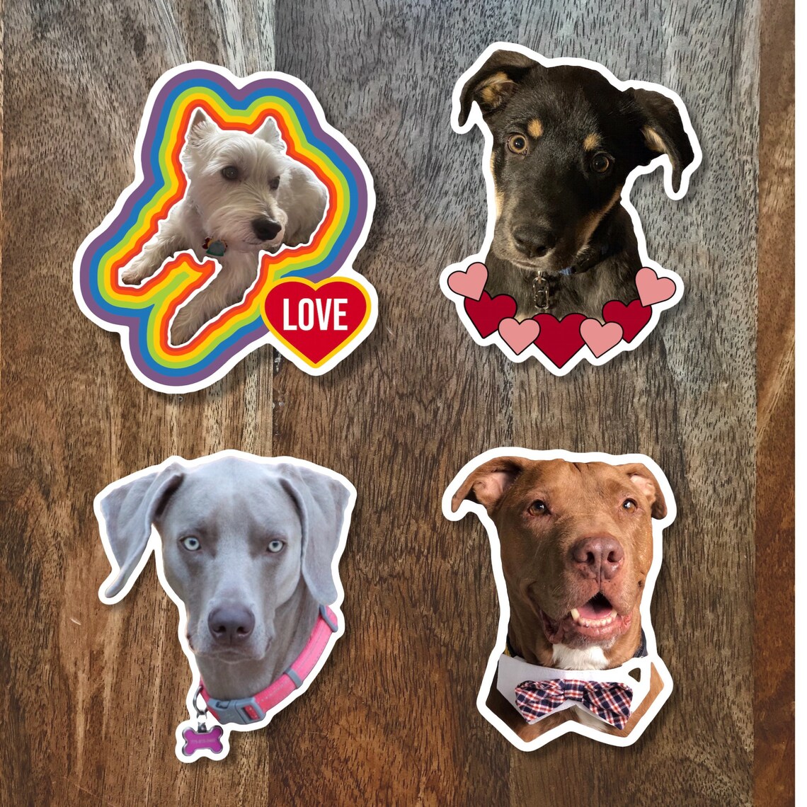 Custom Dog Sticker Custom Pet Sticker Personalized Dog - Etsy