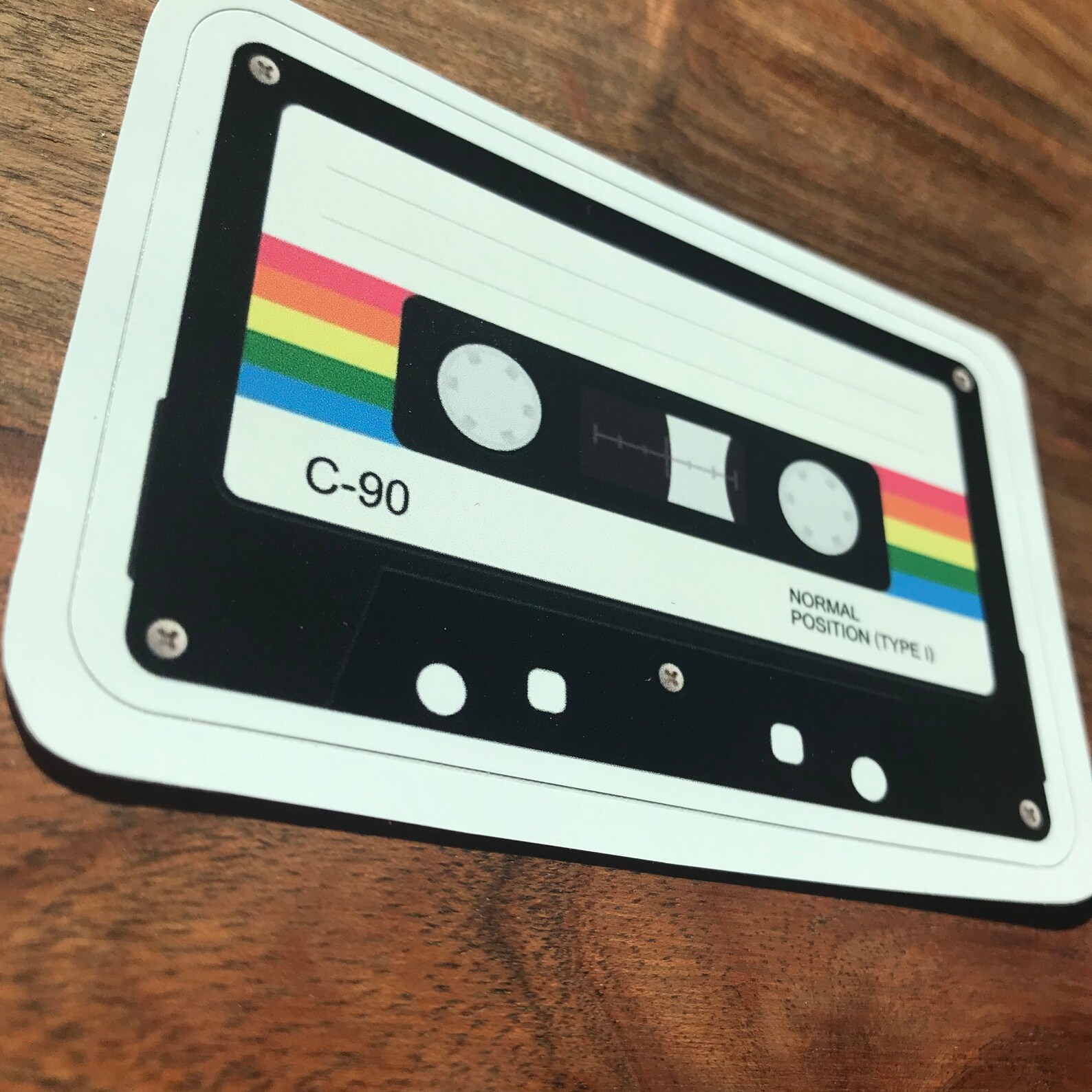 Cassette Tape Sticker Mix Tape Sticker Nineties Sticker - Etsy