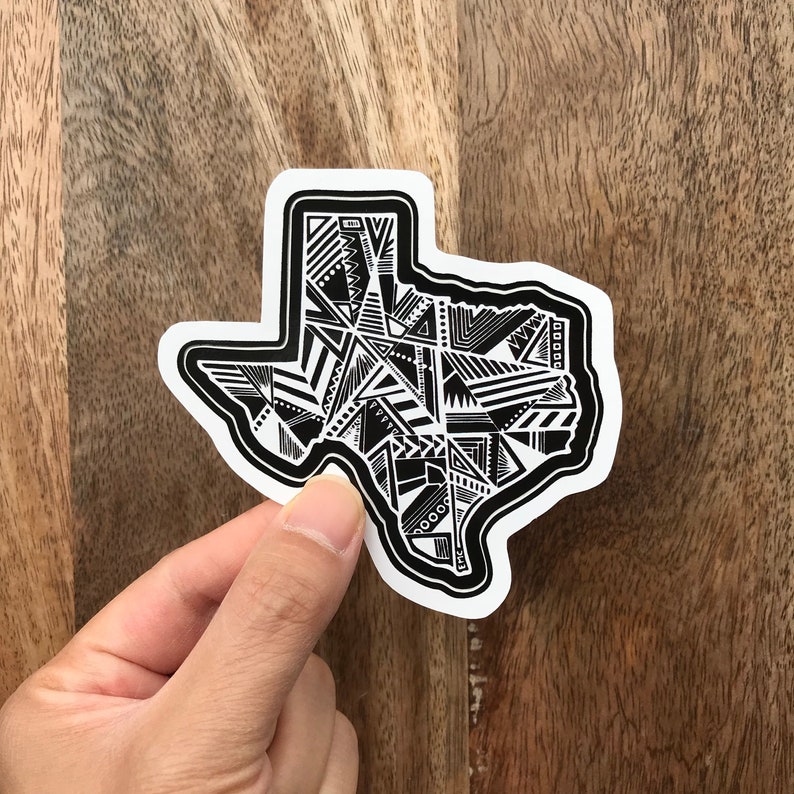 Texas Sticker, Texas Car Window Decal, Southwest Texas Sticker, Laptop ...