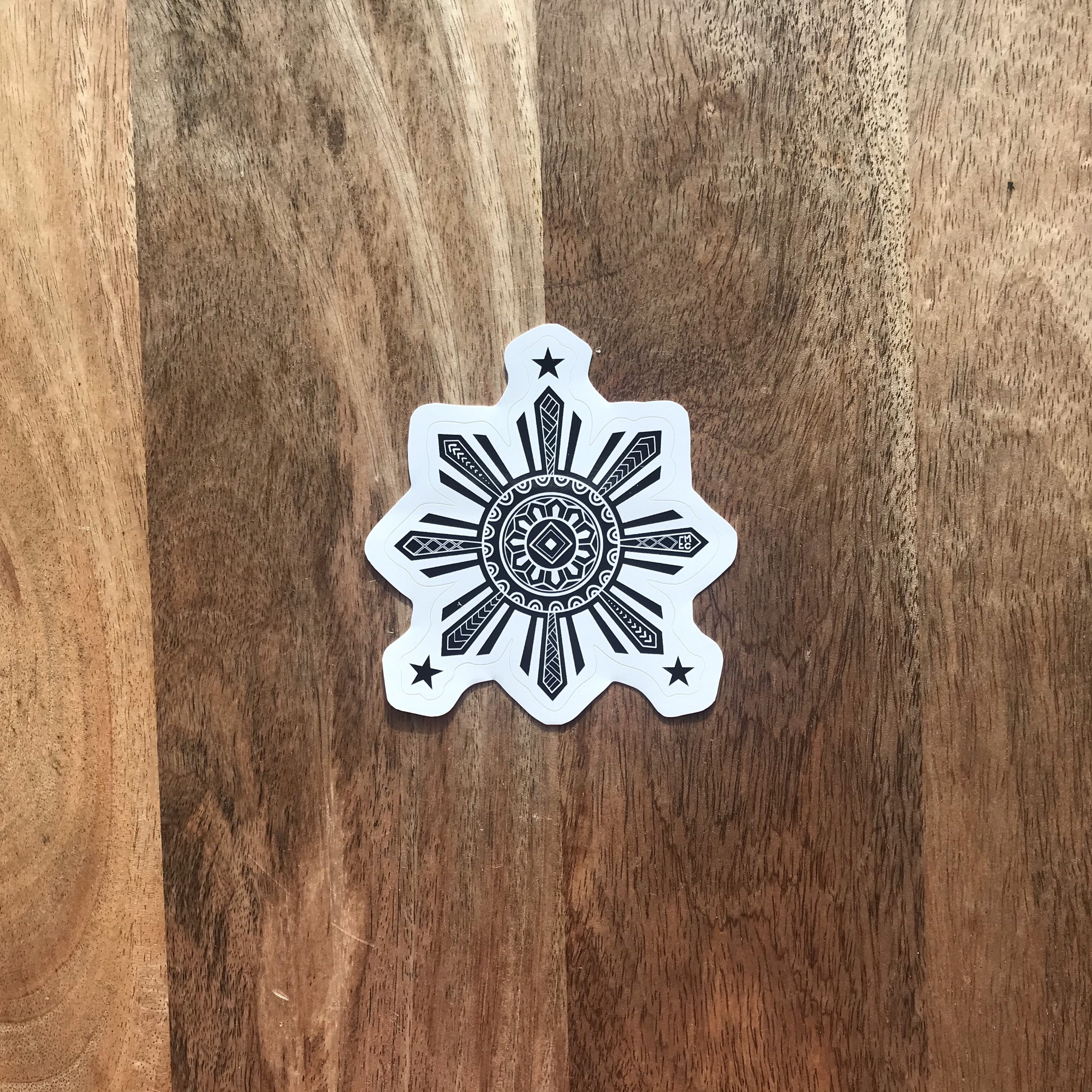 Philippines Sticker, Philippines Decal, Tribal Tattoo Art, Filipino Art ...