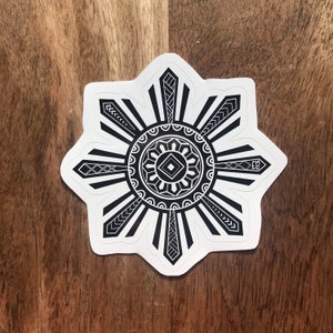 Philippines Sticker, Philippines Decal, Tribal Tattoo Art, Filipino Art ...
