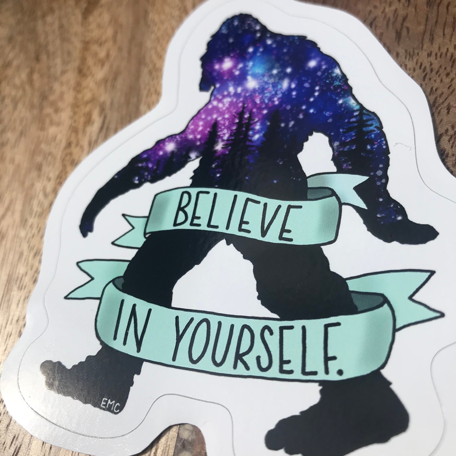 Bigfoot Sticker Sasquatch Sticker Yeti Sticker Abominable | Etsy