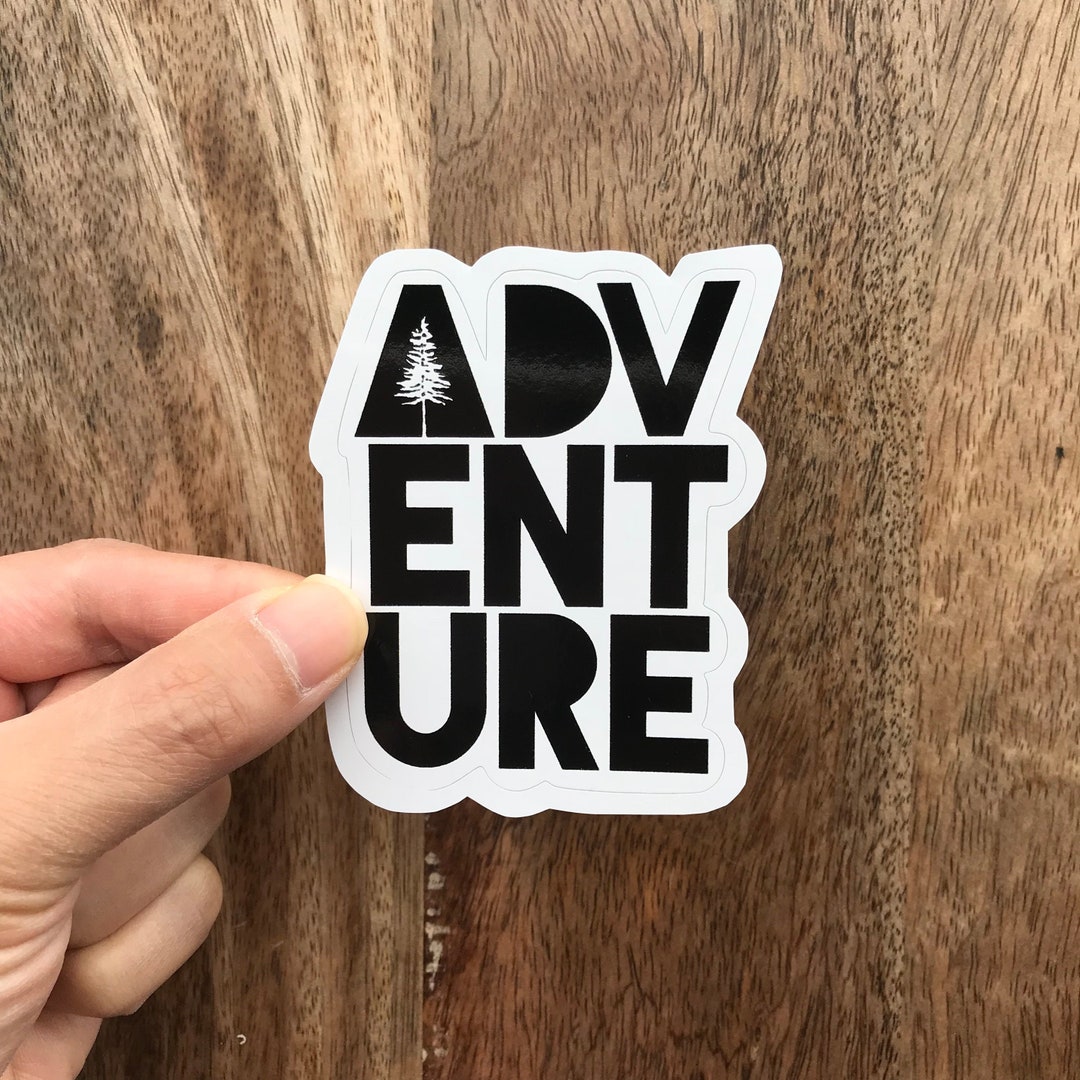 Adventure Sticker, Adventure Decal, Laptop Sticker, Explore Sticker ...