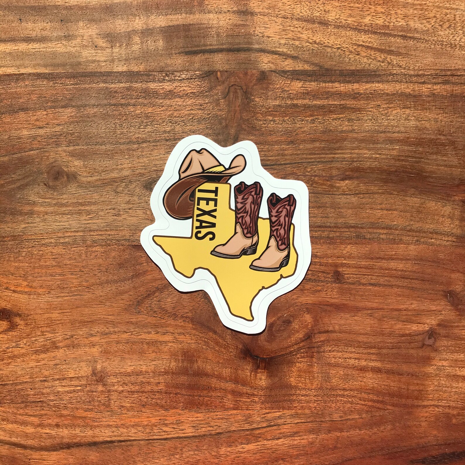 Texas Cowboy Sticker, Texas Sticker, Cowboy Sticker, Boots Sticker ...