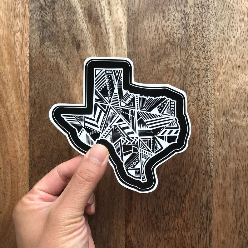 Texas Sticker, Texas Car Window Decal, Southwest Texas Sticker, Laptop ...