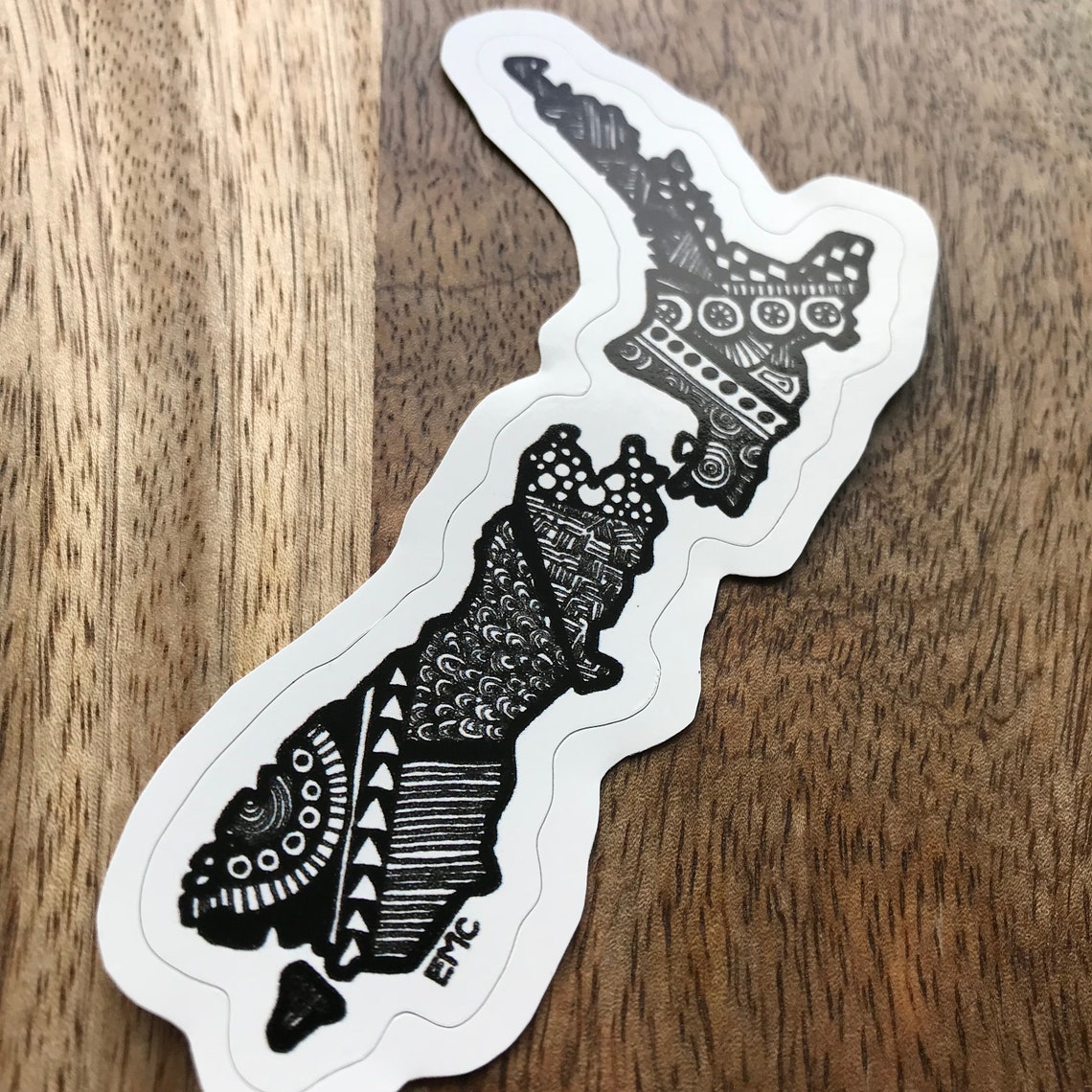 New Zealand Sticker New Zealand Decal New Zealand Pride | Etsy
