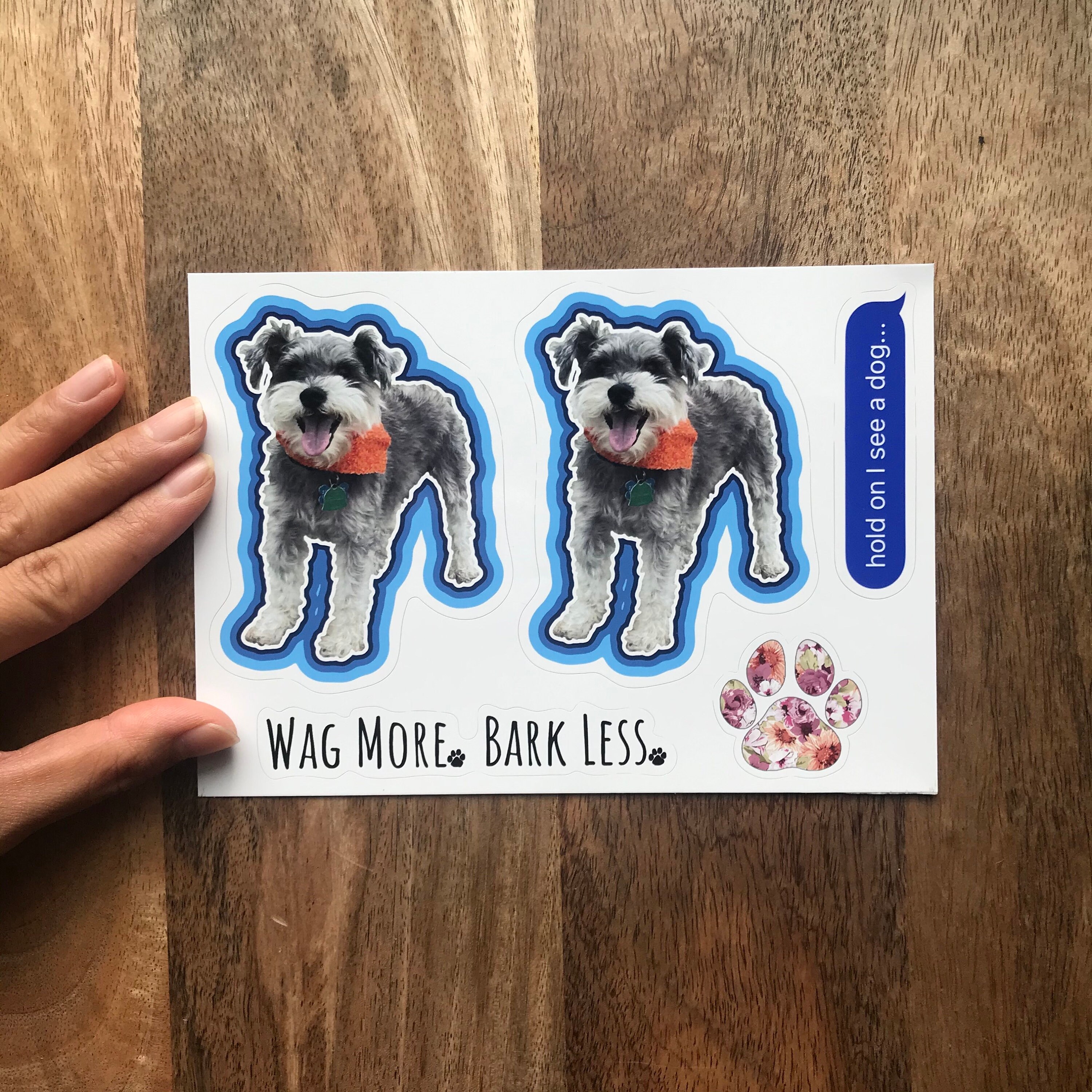 Custom Dog Sticker Custom Pet Sticker Personalized Dog | Etsy