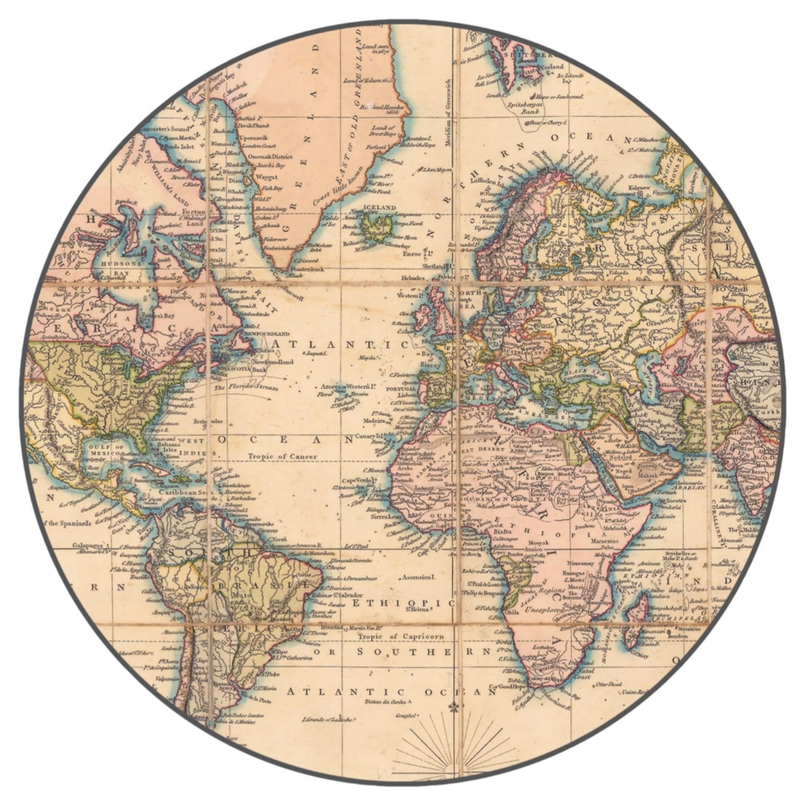 Vintage World Map Sticker Vintage Map Sticker Vintage Globe | Etsy