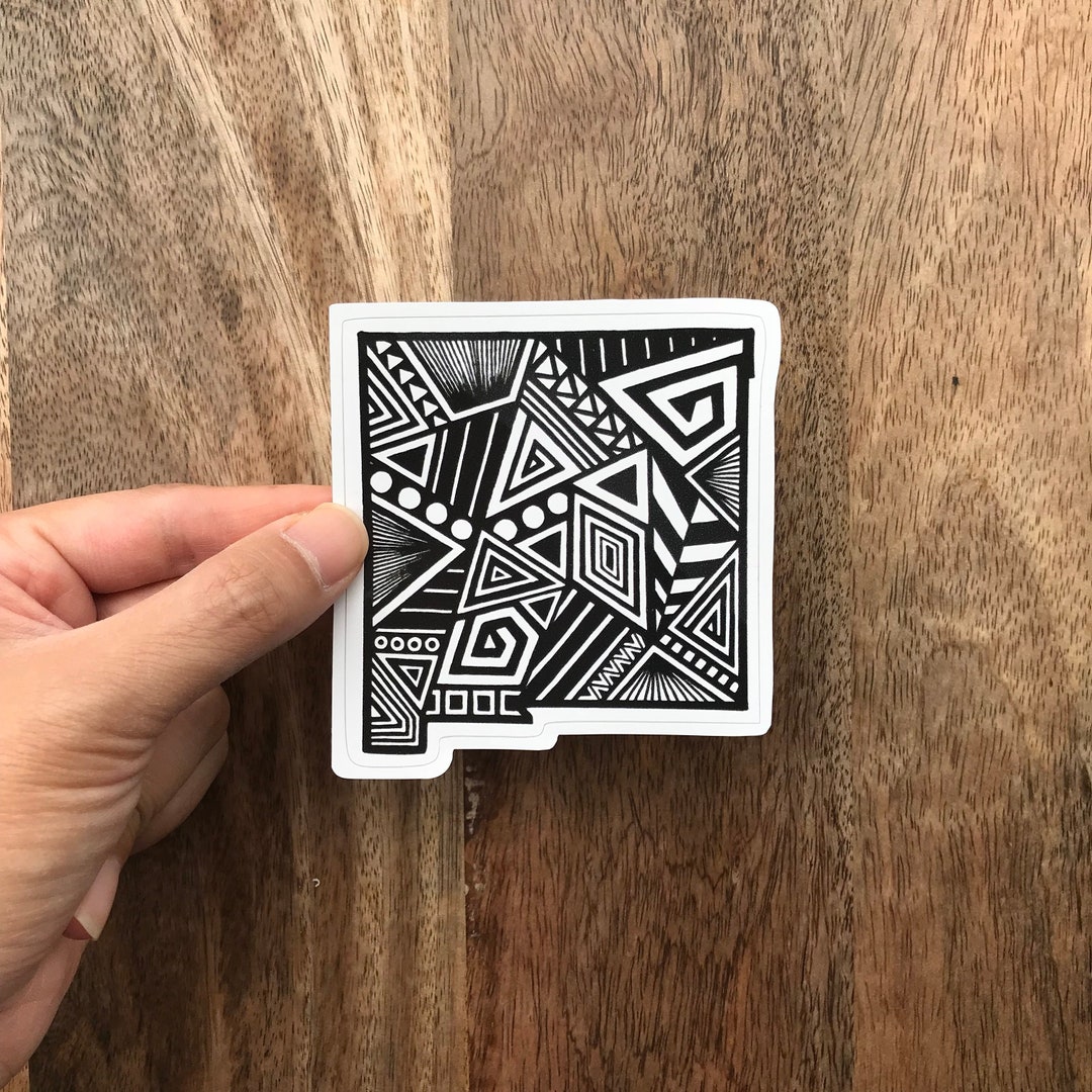 New Mexico Sticker, New Mexico Decal, New Mexico Vinyl Sticker, New ...