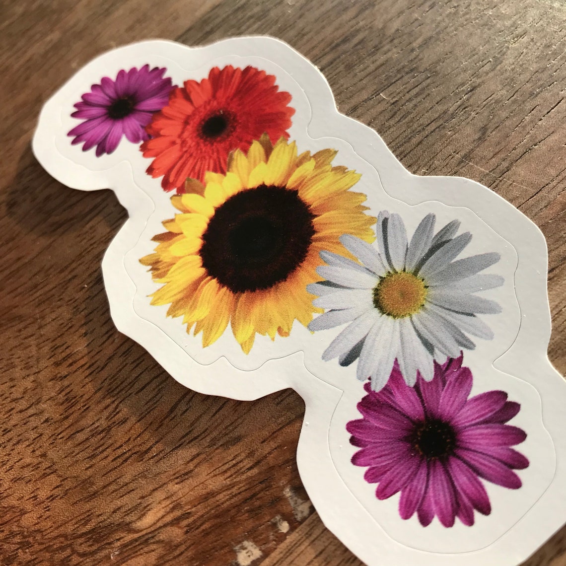 Autocollant de fleur autocollant floral joli autocollant - Etsy France