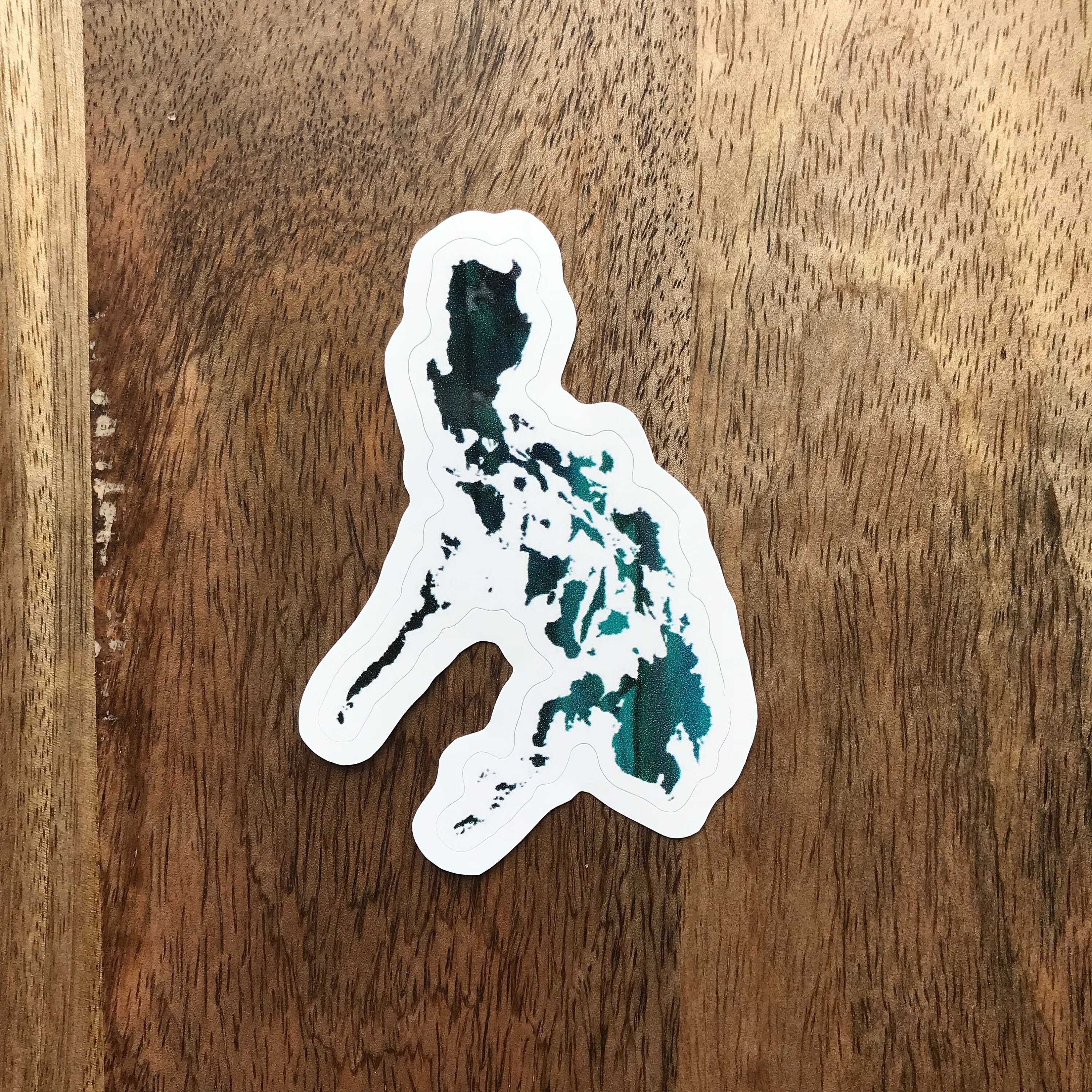 Philippines Sticker, Philippines Map Decal, the Philippines, Laptop ...