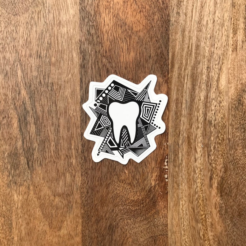 Tooth Sticker Dental Hygienist Sticker RDH Sticker RDA | Etsy