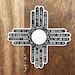 New Mexico Zia Sticker, New Mexico Flag Sticker, Zia Symbol Sticker ...