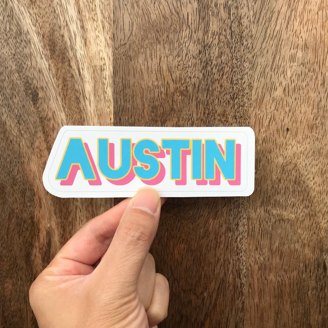 Austin Sticker Austin Texas Sticker Austin Decal Laptop - Etsy