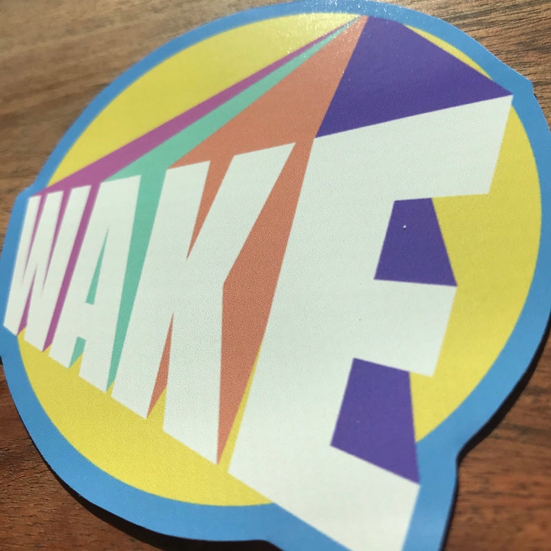 Wakeboarding Sticker Wakeboarder Sticker Wake Surfing | Etsy