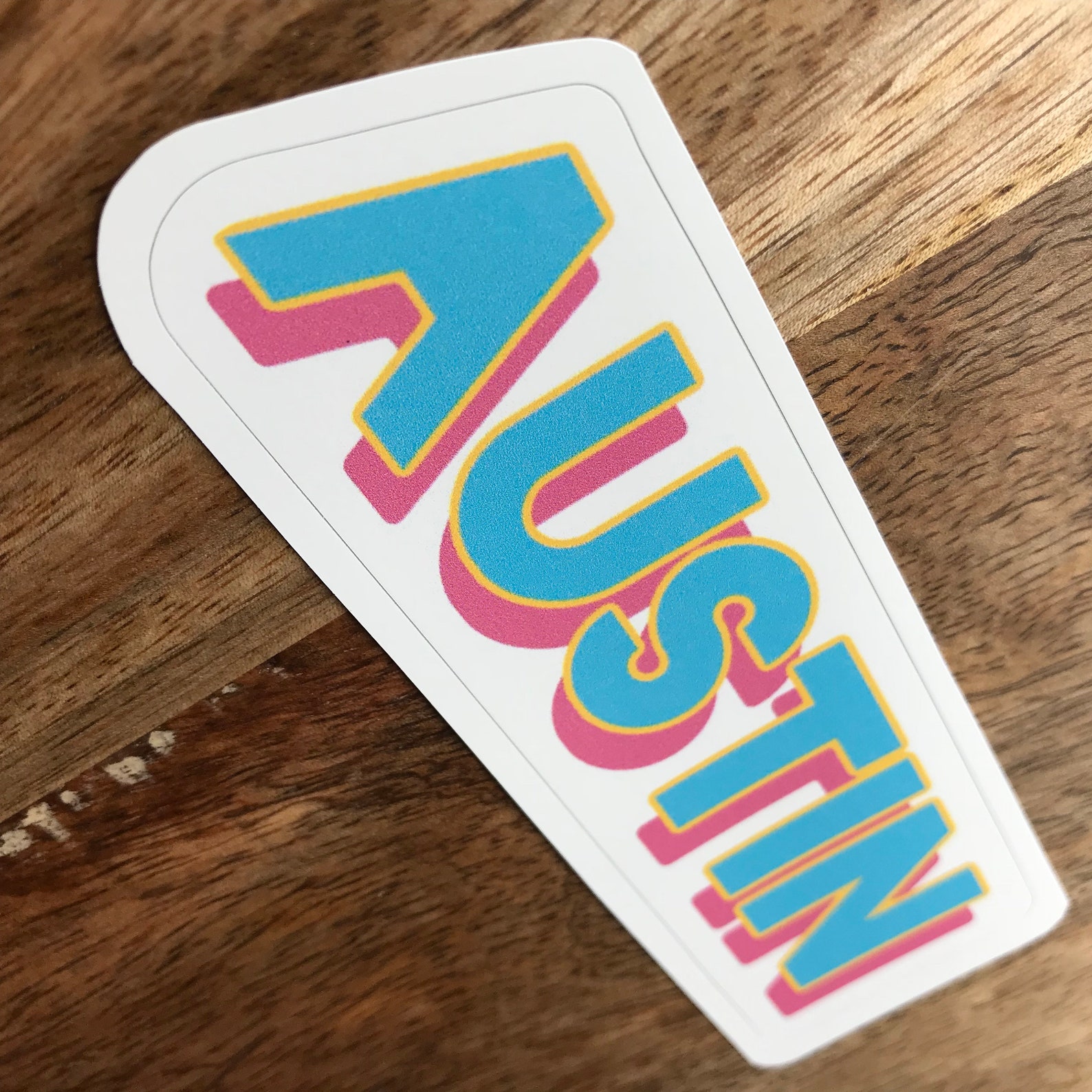 Austin Sticker Austin Texas Sticker Austin Decal Laptop - Etsy