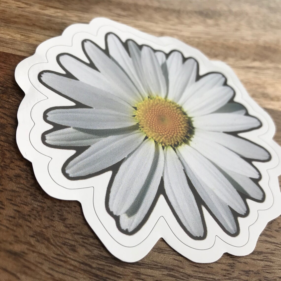 Daisy Sticker Daisy Decal White Flower Sticker Girly | Etsy