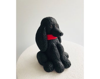 Poodle cake topper | Etsy