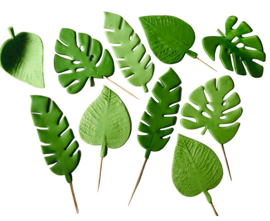 Large Edible Safari/jungle Leaves - Etsy