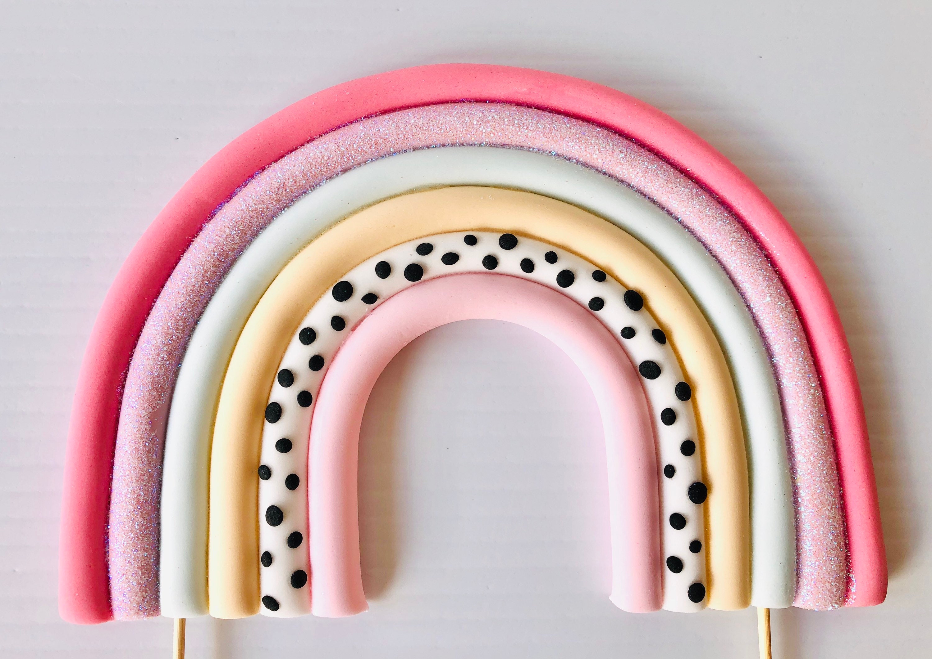 Edible Rainbow Cake Topper 5-6” Wide. - Etsy