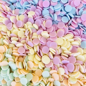 Edible Confetti Handmade in Pastels. Cake - Etsy