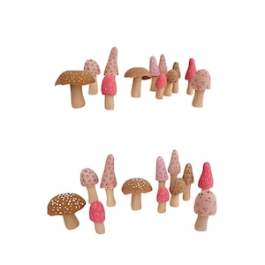 Fairy Door/toadstool Cake Toppers - Etsy